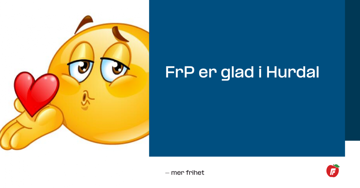 God sommer, og stem gjerne Frp for Hurdal sin fremtid ved valget i ...