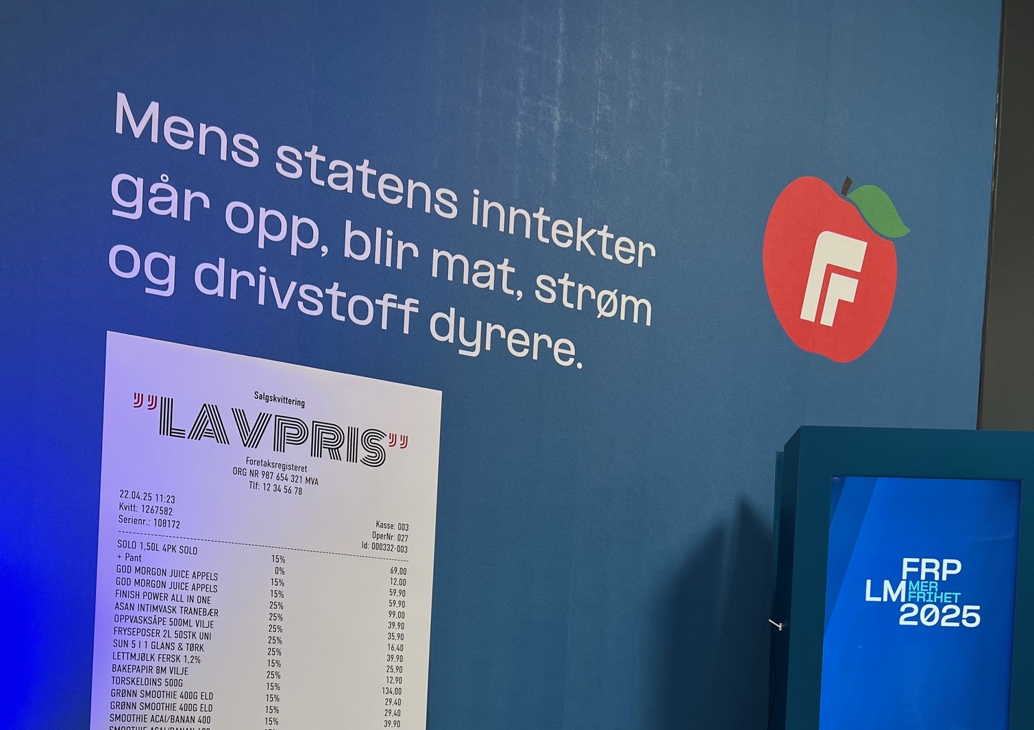 Trondheim FrP på landsmøtets talerstol | Fremskrittspartiet - FrP.
