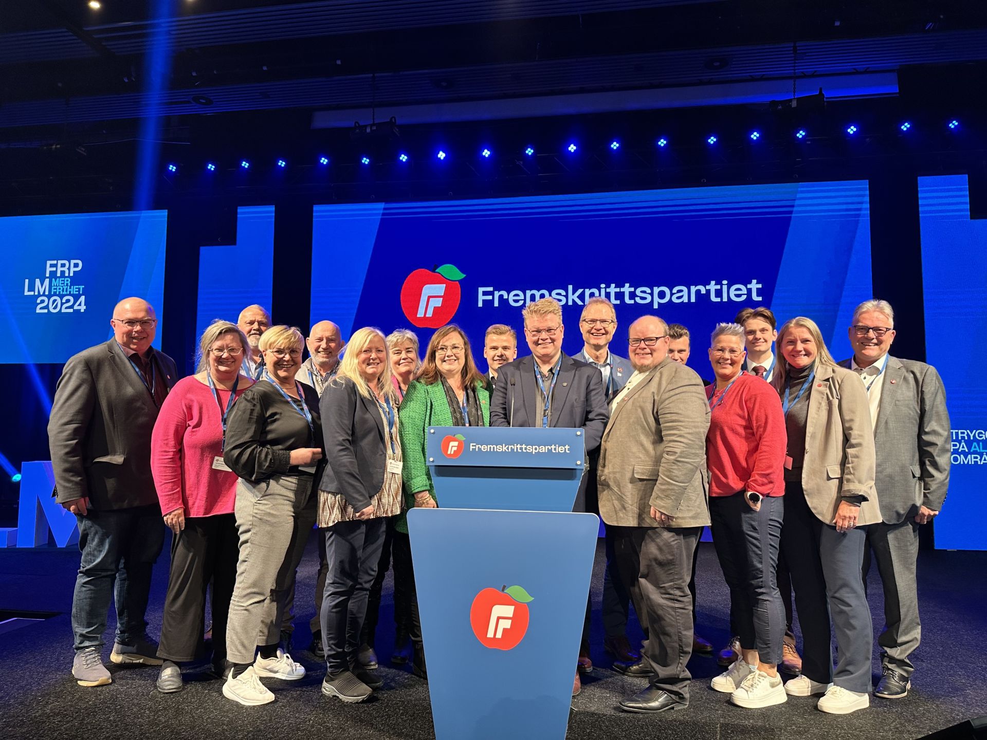 FrPs Landsmøte: Frihet, trygghet og økonomisk handlekraft | Fremskrittspartiet - FrP