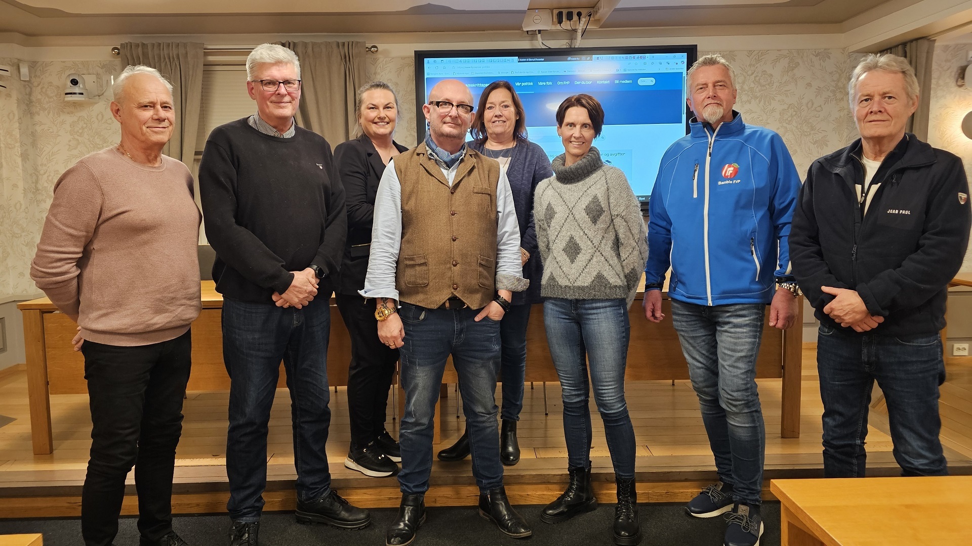 Nytt styre i Bamble FrP | Fremskrittspartiet - FrP.