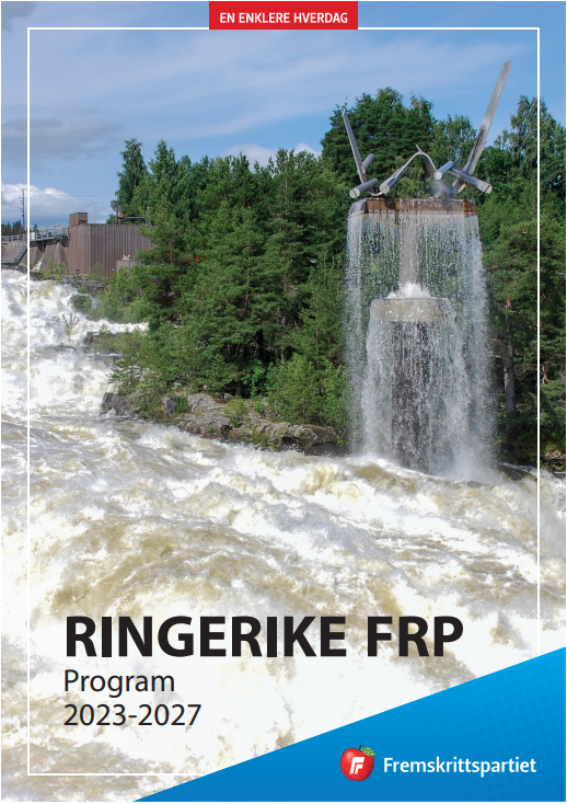 Vårt program 2023-2027 | Fremskrittspartiet - FrP