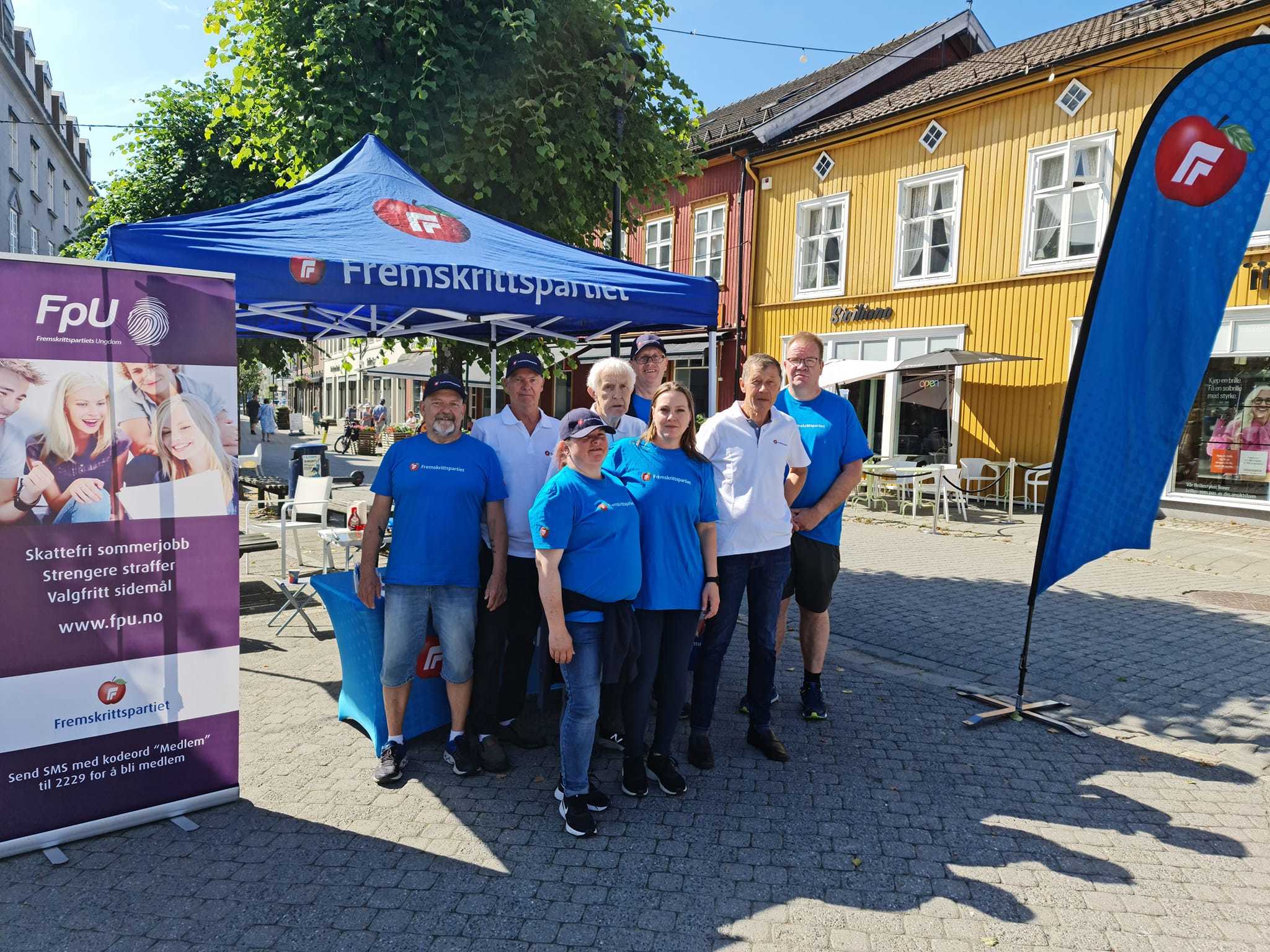 Stand 26.08.23 | Fremskrittspartiet - FrP.